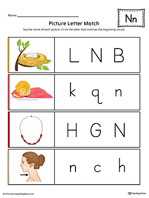Early Childhood Phonics Worksheets | MyTeachingStation.com